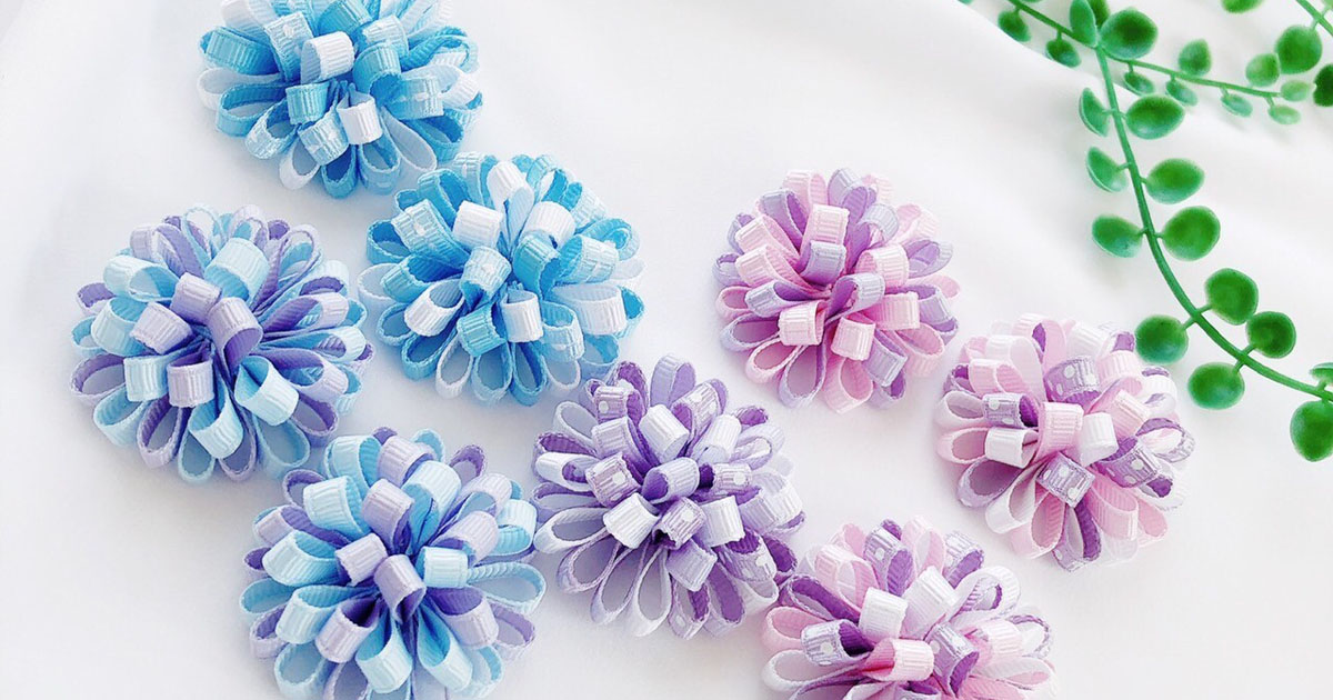 Handmade ribbon Alisa
